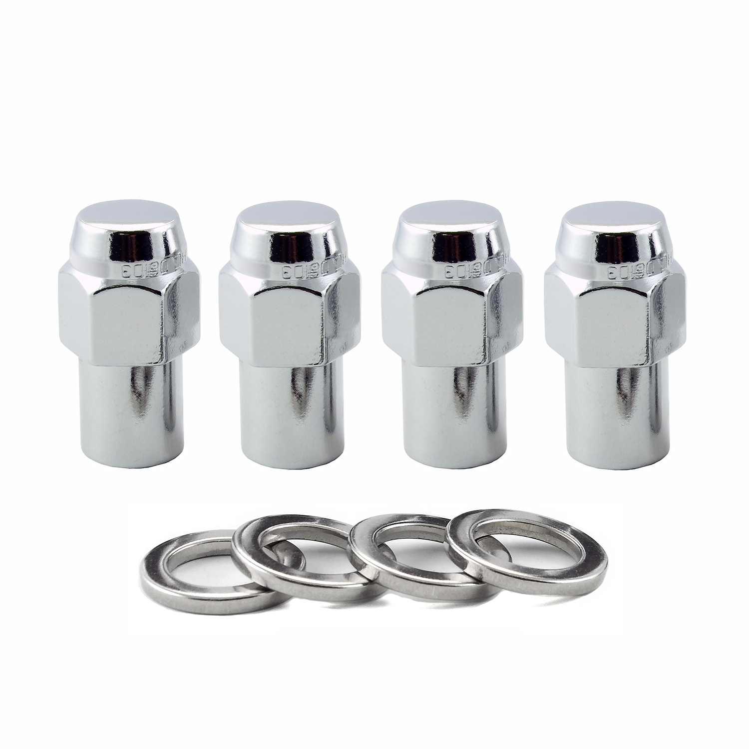 Chrome Regular 746 Shank Style Lug Nut Set M12 X 1 25 Thread Size Chrome Regular 746 Shank Style Lug Nut Set M12 X 1 25 Thread Size